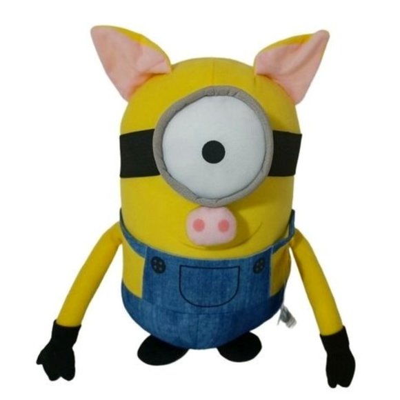 toy factory | Toys | Nwt Despicable Me Stuart Minion Pig 5 Plush ...